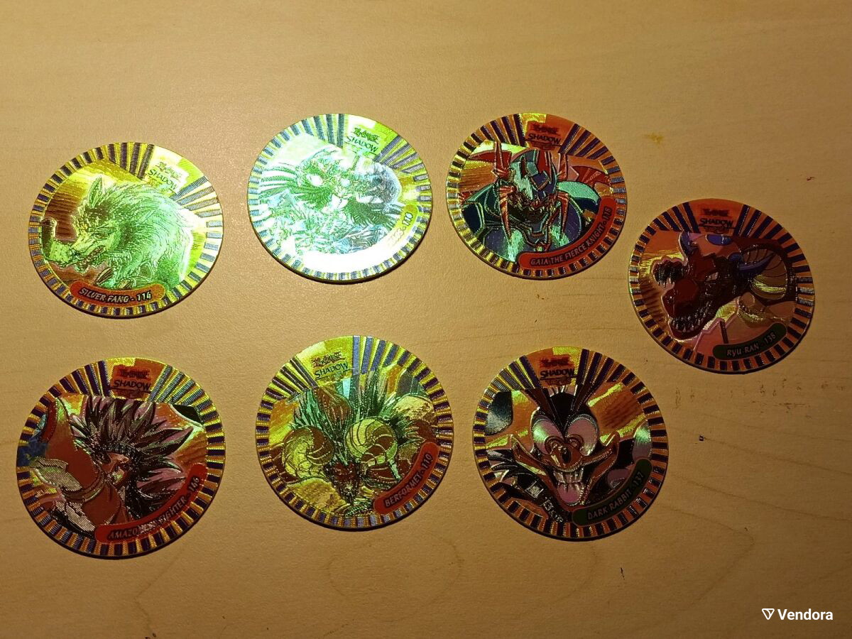 Yu-Gi-Oh Shadow Tazos πακέτο σε άριστη… - € 20,00 - Vendora.gr