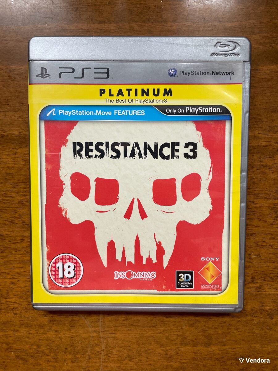 PS3 Resistance 3 - € 14,99 - Vendora.gr