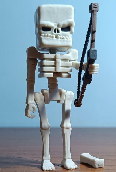 Skeleton Minecraft movie figure - € 10,00 - Vendora.gr
