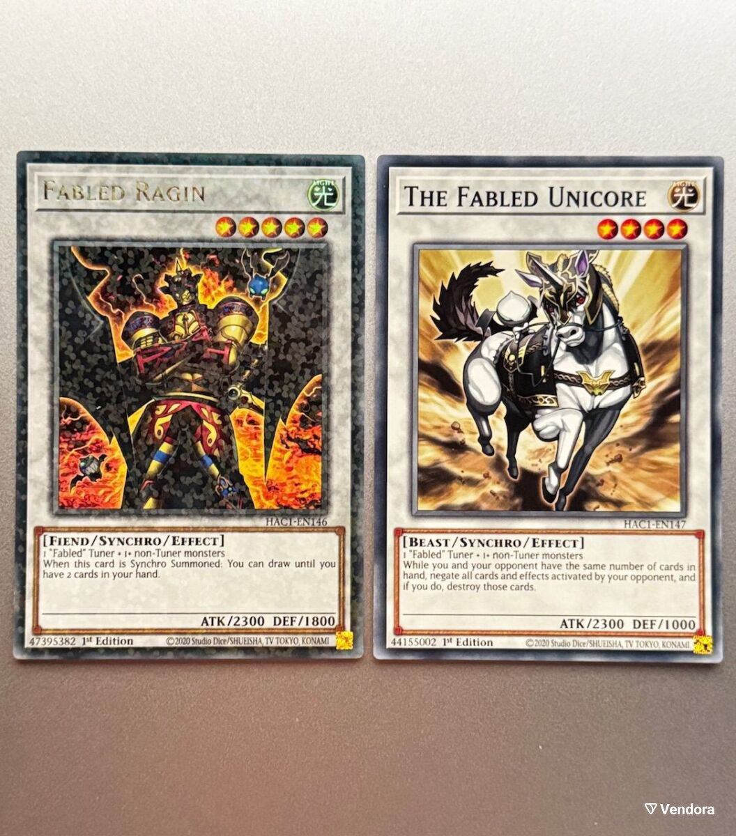 Yu-Gi-Oh! Fabled Core Lot σαν καινούργιο,… - € 6,50 - Vendora.gr