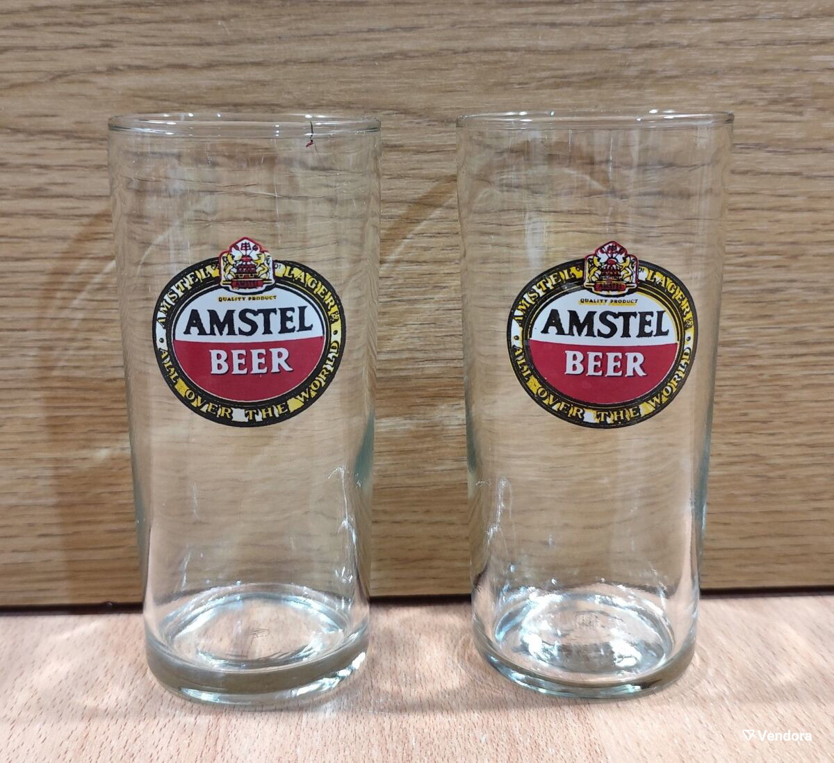 Amstel μπίρα σετ 2 παλιών διαφημιστικών… - € 18,00 - Vendora.gr