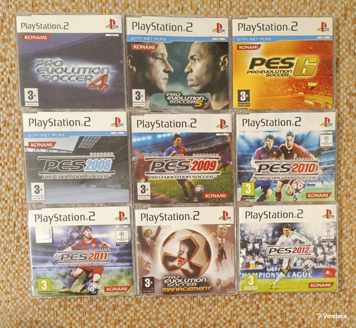 Συλλογή Pro Evolution Soccer PS2 - 9… - € 60,00 - Vendora.gr