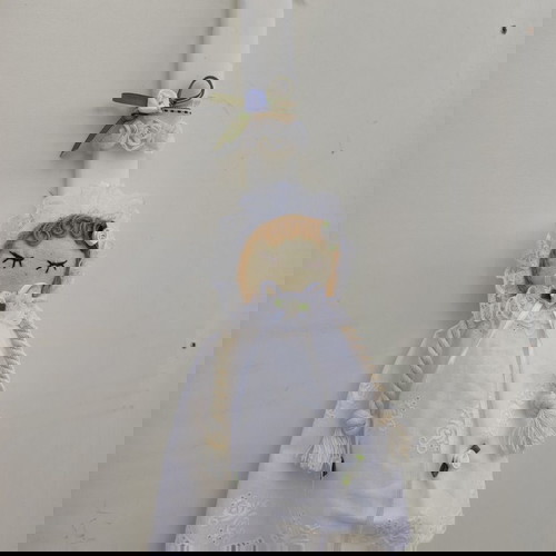 Λαμπάδα υφασμάτινη κούκλα Νύφη καινούργια - € 6,00 - Vendora.gr