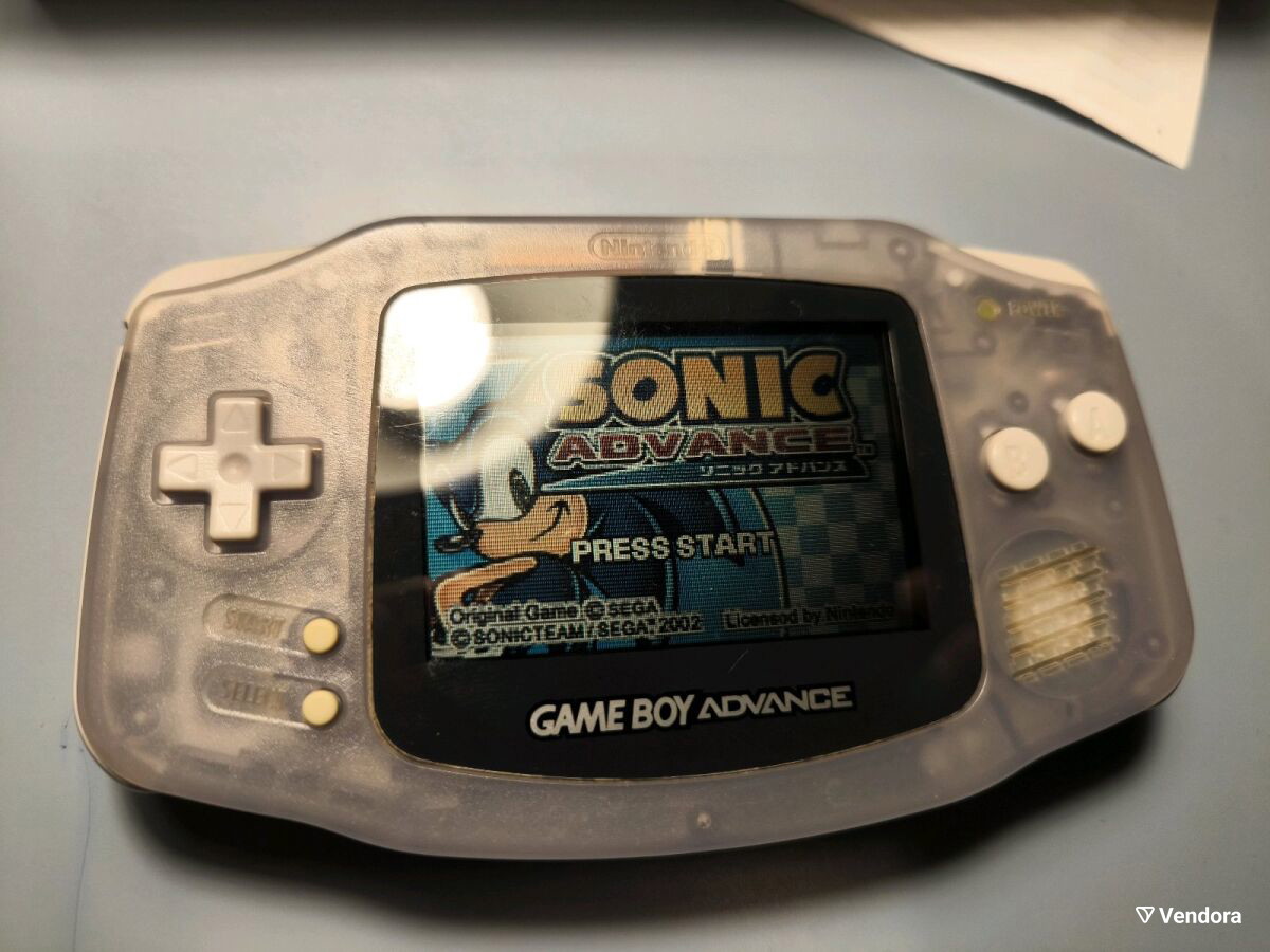 Game Boy Advance crystal clear… - € 40,00 - Vendora.gr