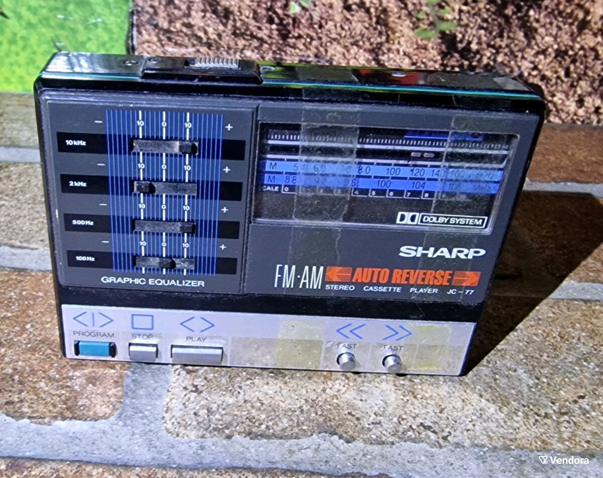 Sharp Stereo Cassette Player JC-77… - € 100,00 - Vendora.gr