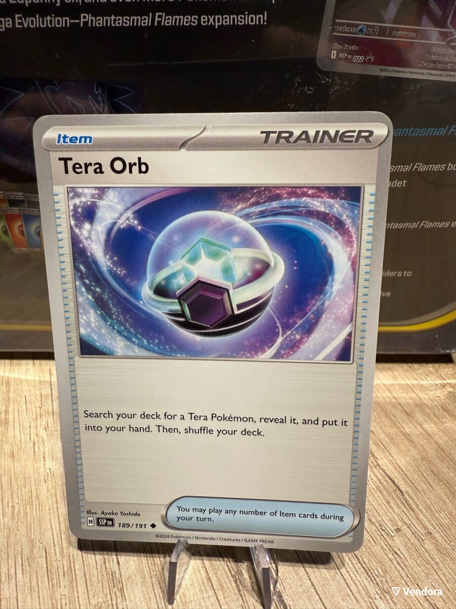 Tera Orb κάρτα Pokemon καινούργια Surging… - € 0,99 - Vendora.gr