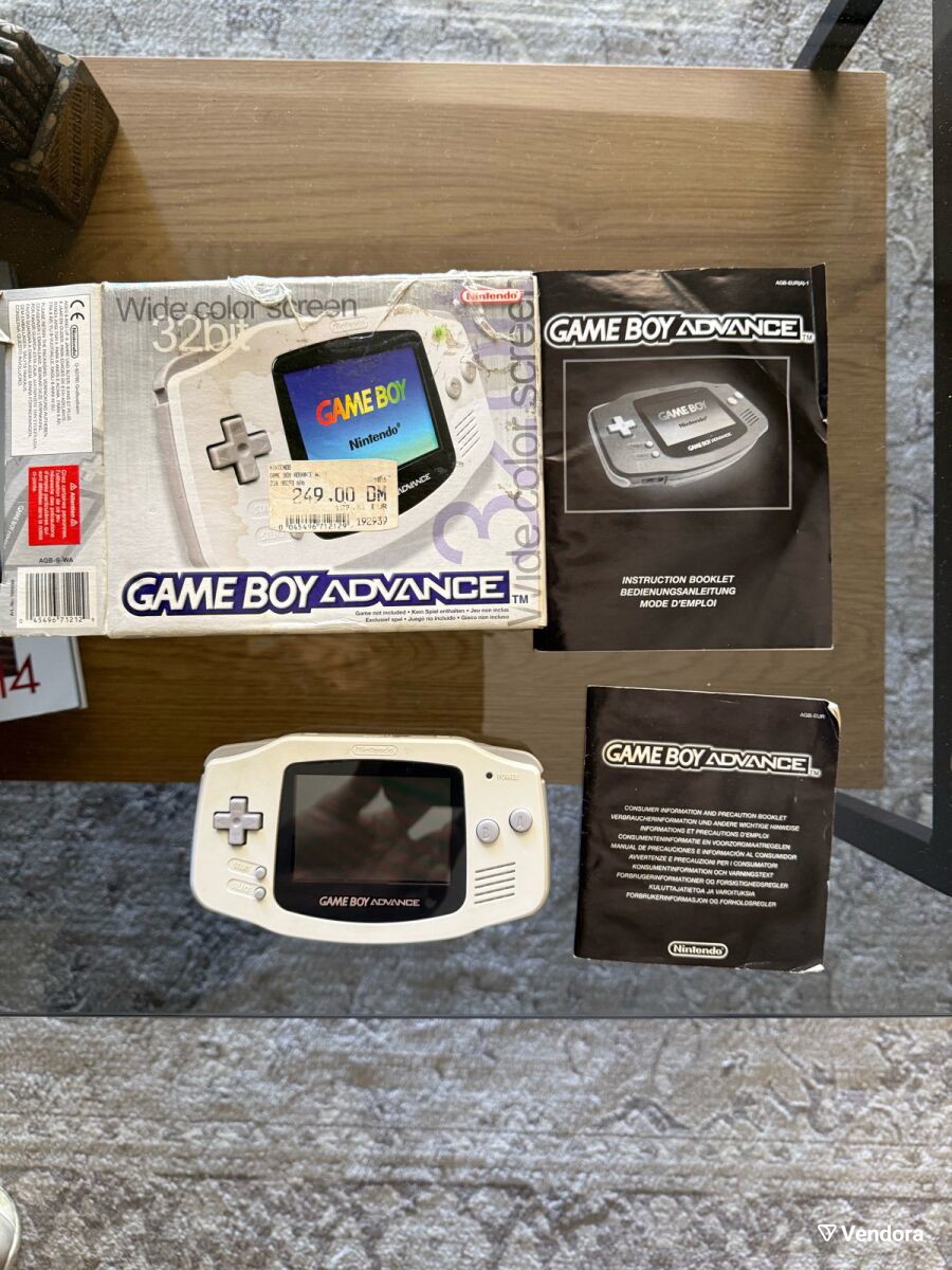 Game Boy Advance λευκό σαν καινούργιο… - € 110,00 - Vendora.gr