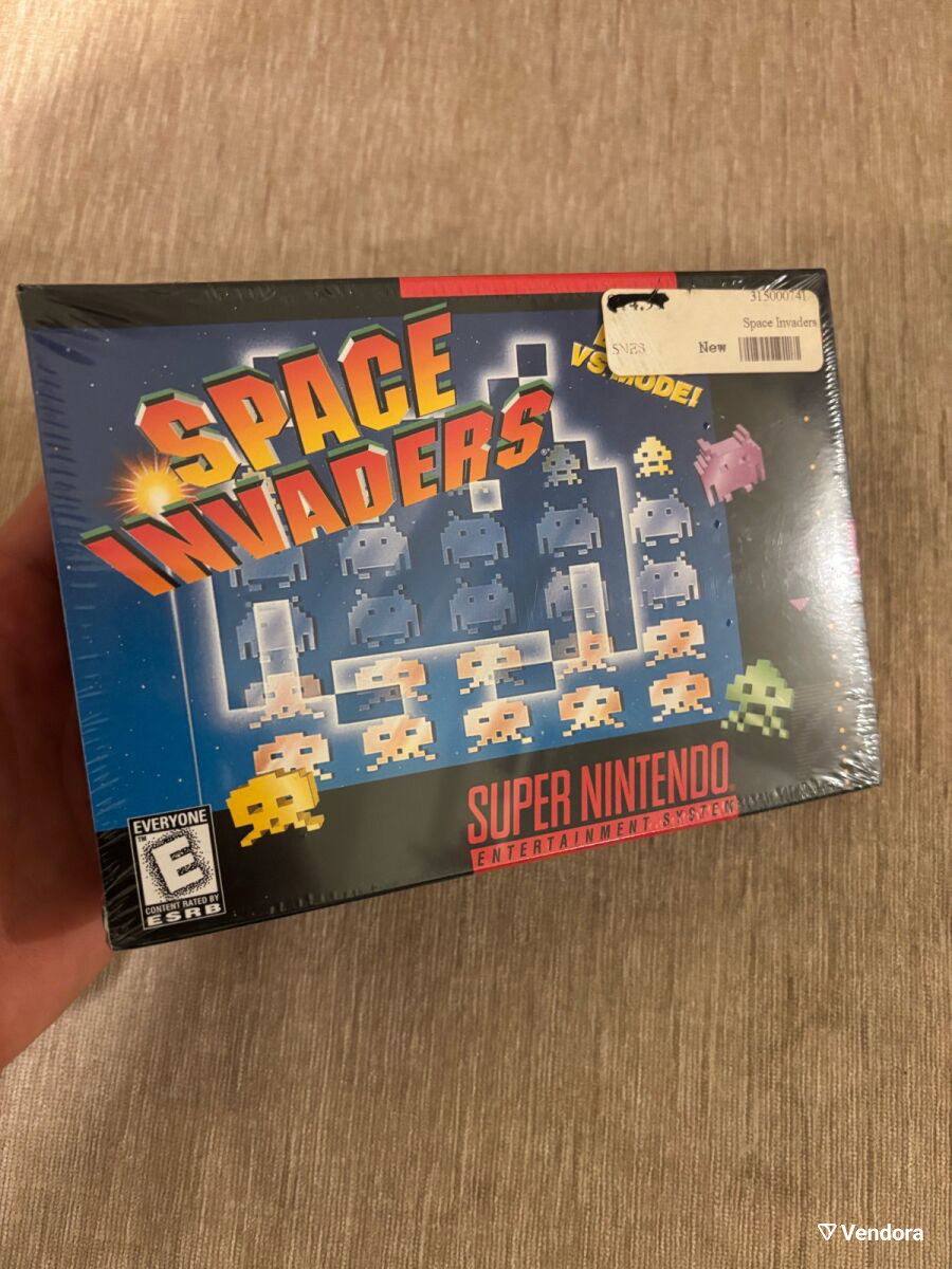 Space Invaders Super Nintendo SNES… - € 68,50 - Vendora.gr