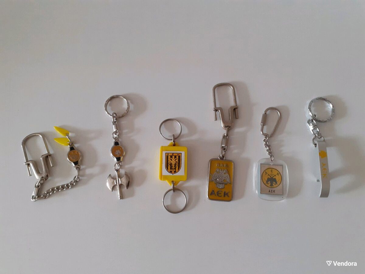 Σετ μπρελόκ ΑΕΚ δεκαετίας 80-90,… - € 25,00 - Vendora.gr