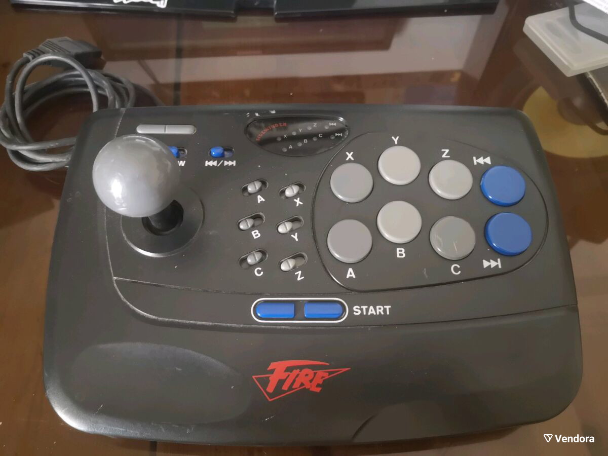 Sega Saturn Super UFO Fire arcade stick… - € 25,00 - Vendora.gr