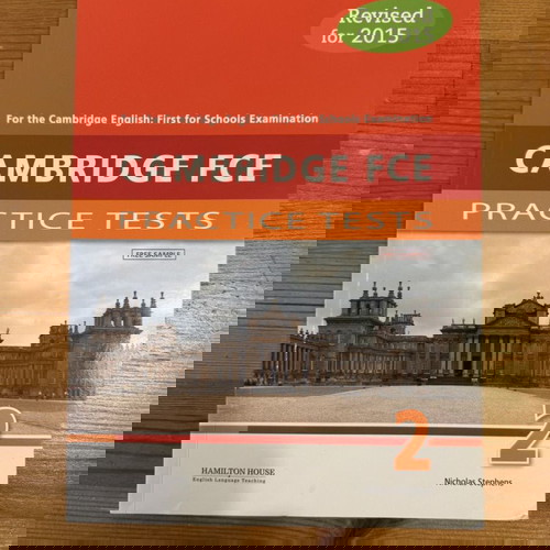 Cambridge FCE Practice Tests 2 Teacher's… - € 5,00 - Vendora.gr