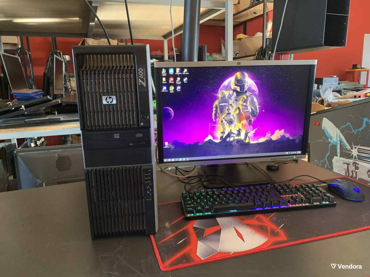 HP Z600 με 32GB RAM, SSD, HDD, GTX… - € 340,00 - Vendora.gr