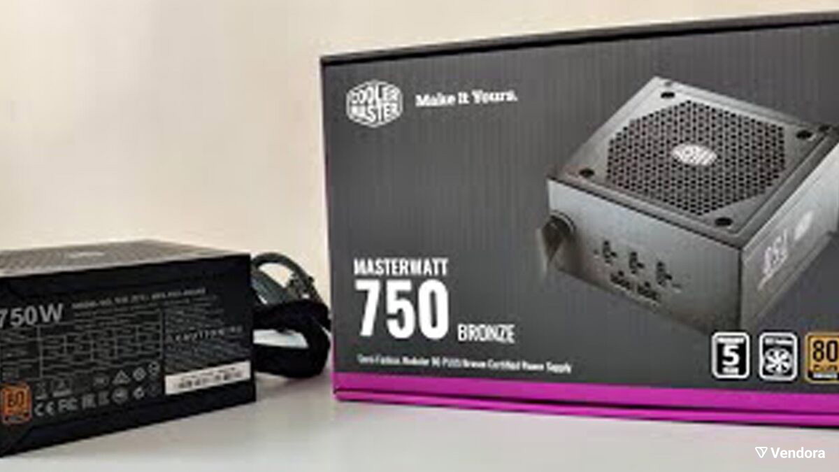 Coolermaster Masterwatt 750 Bronze PSU… - € 69,00 - Vendora.gr
