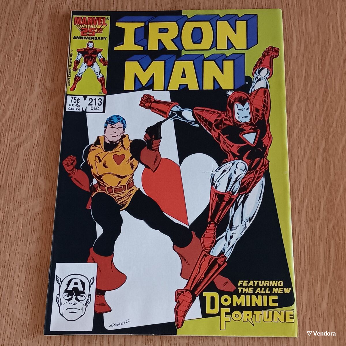 Iron Man (1968) #213 μεταχειρισμένο comic… - € 7,00 - Vendora.gr