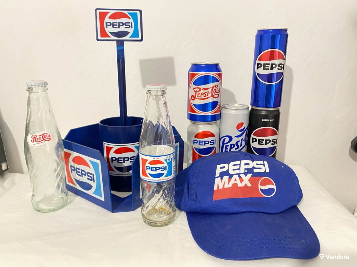 Αναμνηστικά Pepsi μεταχειρισμένα, καπέλο… - € 38,00 - Vendora.cy