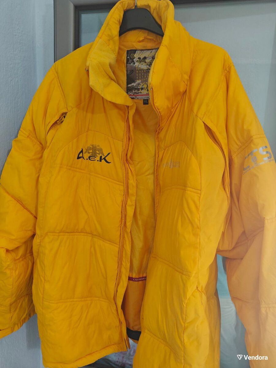AEK FC ρετρό μπουφάν CTS XXL… - € 45,00 - Vendora.gr