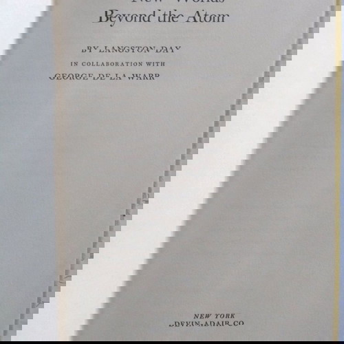 New Worlds Beyond the Atom βιβλίο… - € 30,00 - Vendora.gr