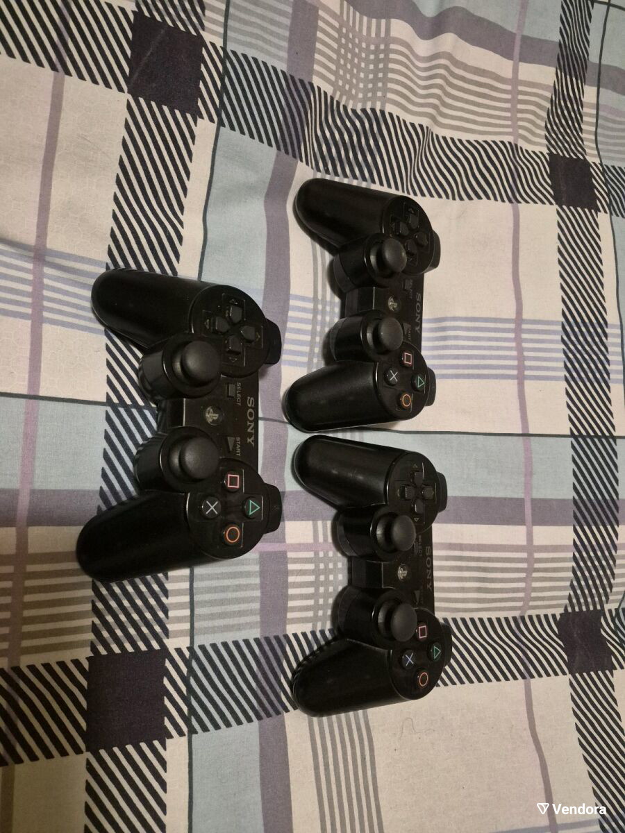 Χειριστήρια PS3 SIXAXIS μεταχειρισμένα,… - € 40,00 - Vendora.gr