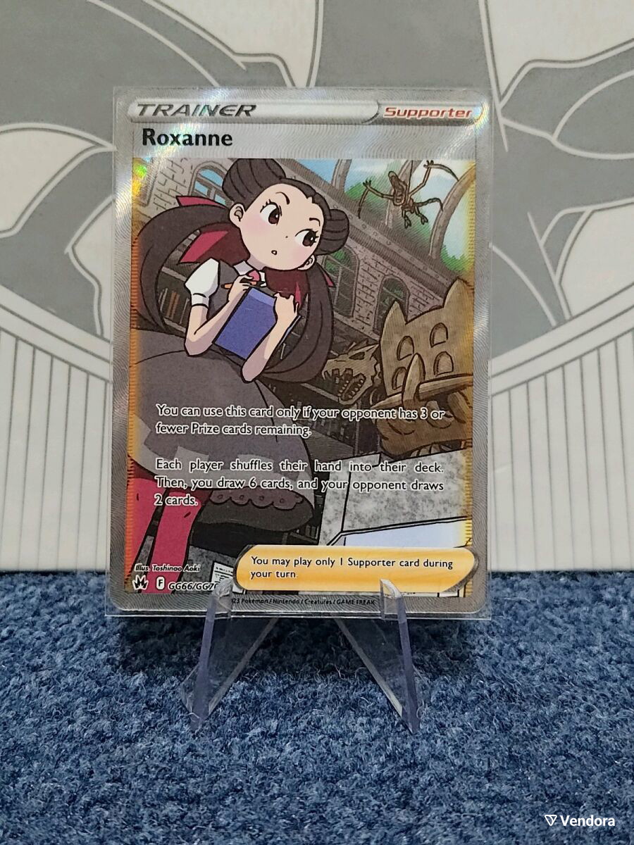 Roxanne Pokemon TCG Crown Zenith Galarial… - € 6,90 - Vendora.gr