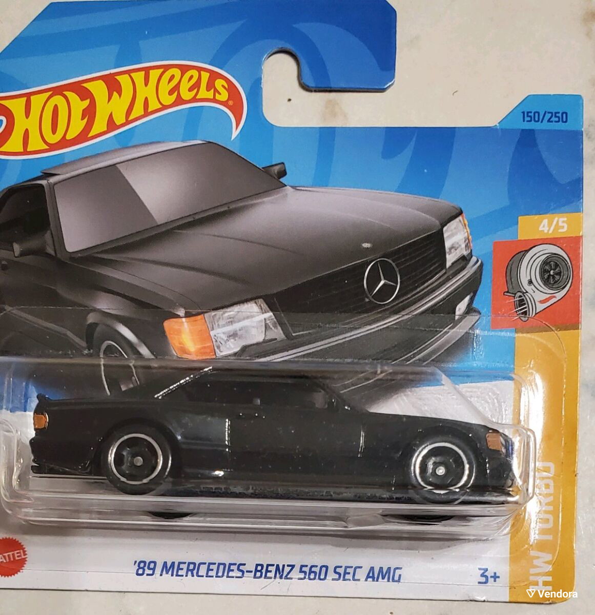 Hot Wheels Mercedes 560 SEC AMG σφραγισμένο - € 7,99 - Vendora.gr