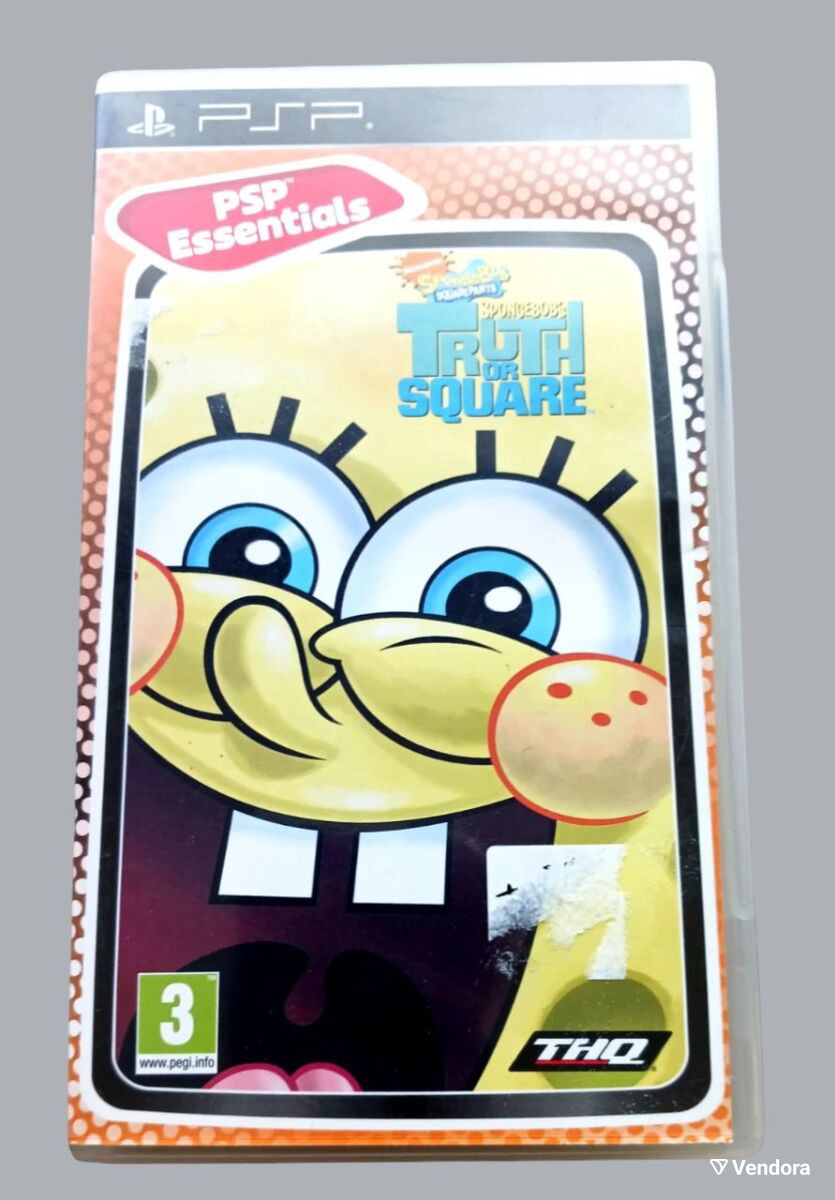 Playstation PSP Game SpongeBob's Truth… - € 30,00 - Vendora.gr