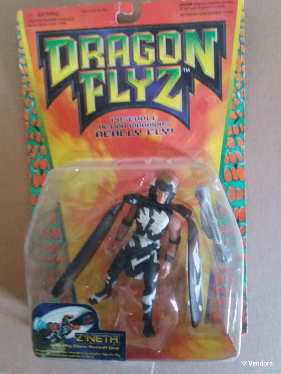 Dragon Flyz фигура Z'neth Galoob 1996 нова - € 15,00 - Vendora.bg