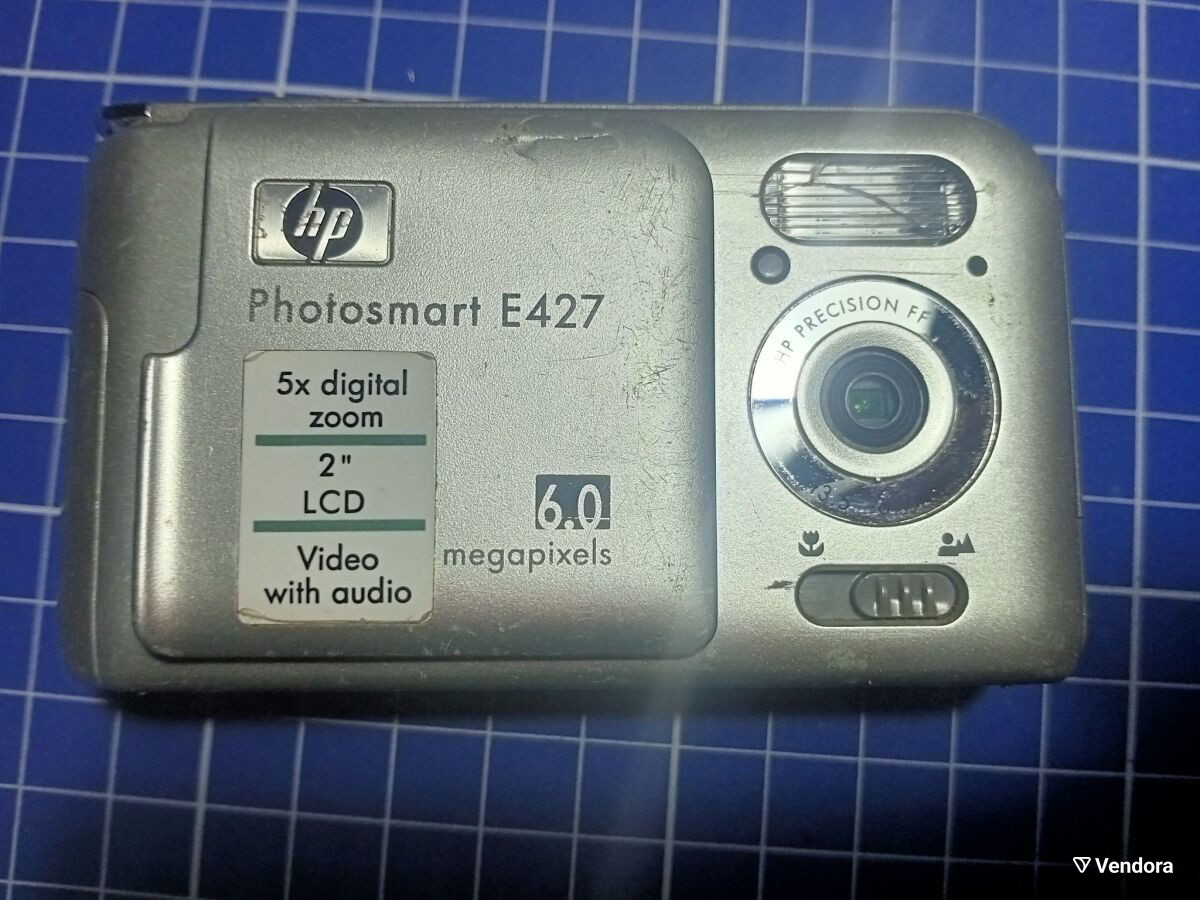 HP PhotoSmart E427 ψηφιακή κάμερα… - € 6,00 - Vendora.gr