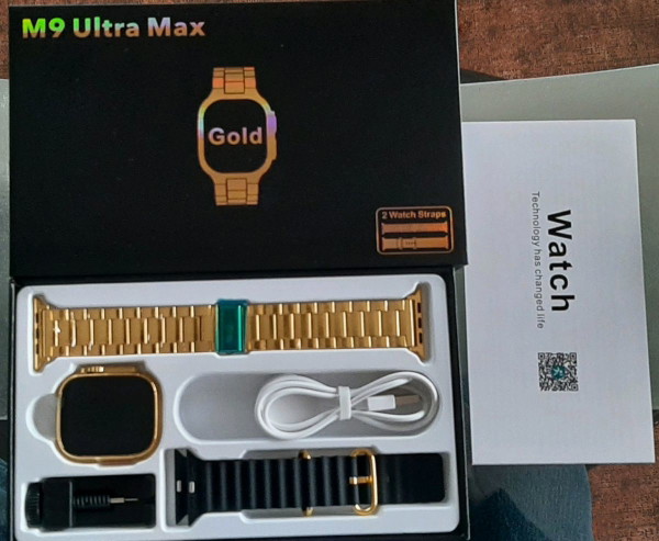 Smartwatch M9 Ultra Max με Παλμογράφο… - € 30,00 - Vendora