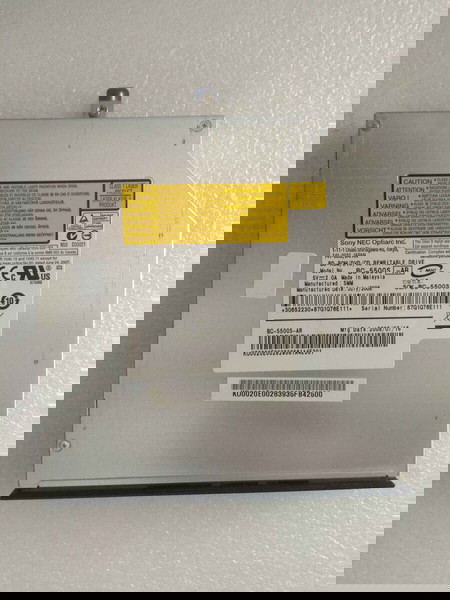 Blu-Ray ROM Sony BC-5500S SATA για λάπτοπ - € 19,00 - Vendora.gr