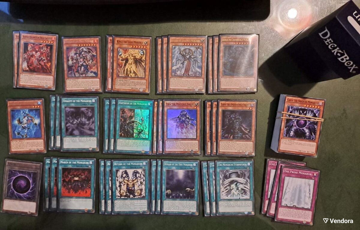 YuGiOh TCG Monarch Deck μεταχειρισμένο… - € 25,00 - Vendora.gr