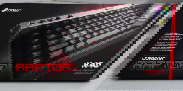 Corsair K40 Raptor RGB gaming keyboard - € 27,00 - Vendora.gr