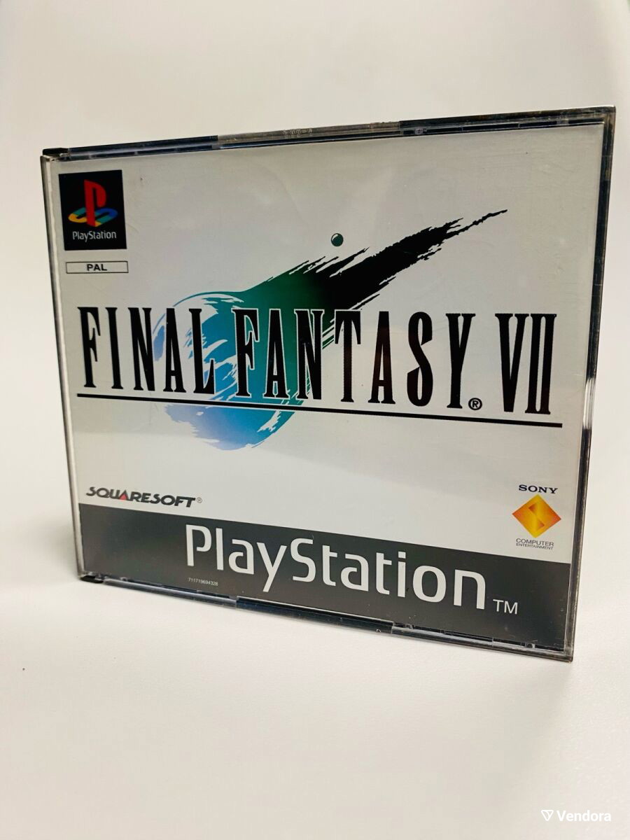Final Fantasy VII PlayStation (PS1)… - € 65,00 - Vendora.gr