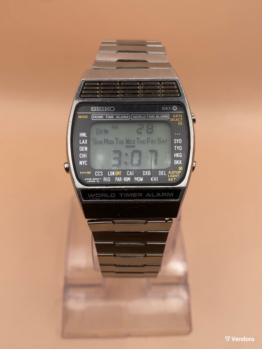 Seiko A239-5010 World Timer Alarm… - € 380,00 - Vendora.gr